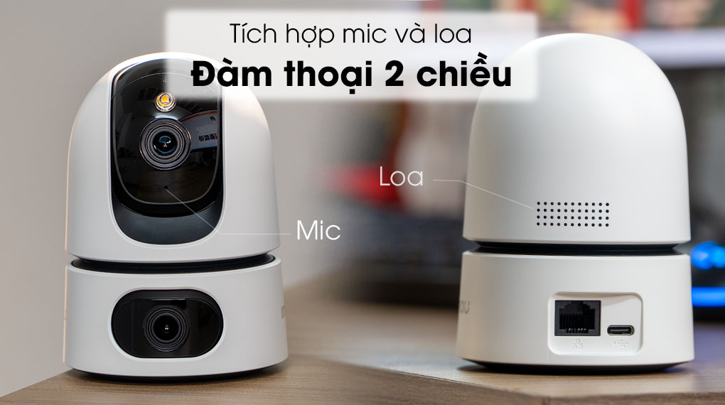 Camera 2 mắt trong nhà imou IPC-S2XP-6M0WED, camera không dây giá rẻ