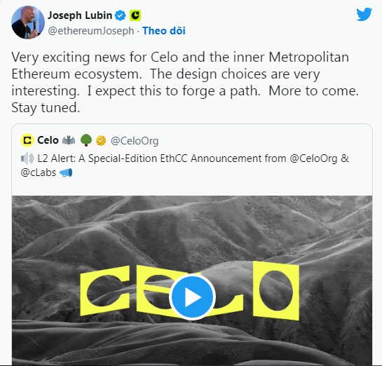 Celo chuyển mình từ nền tảng Layer 1 thành Layer 2 trên Ethereum